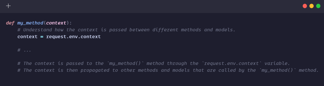 How To Use Context Safely In Odoo With Code Examples